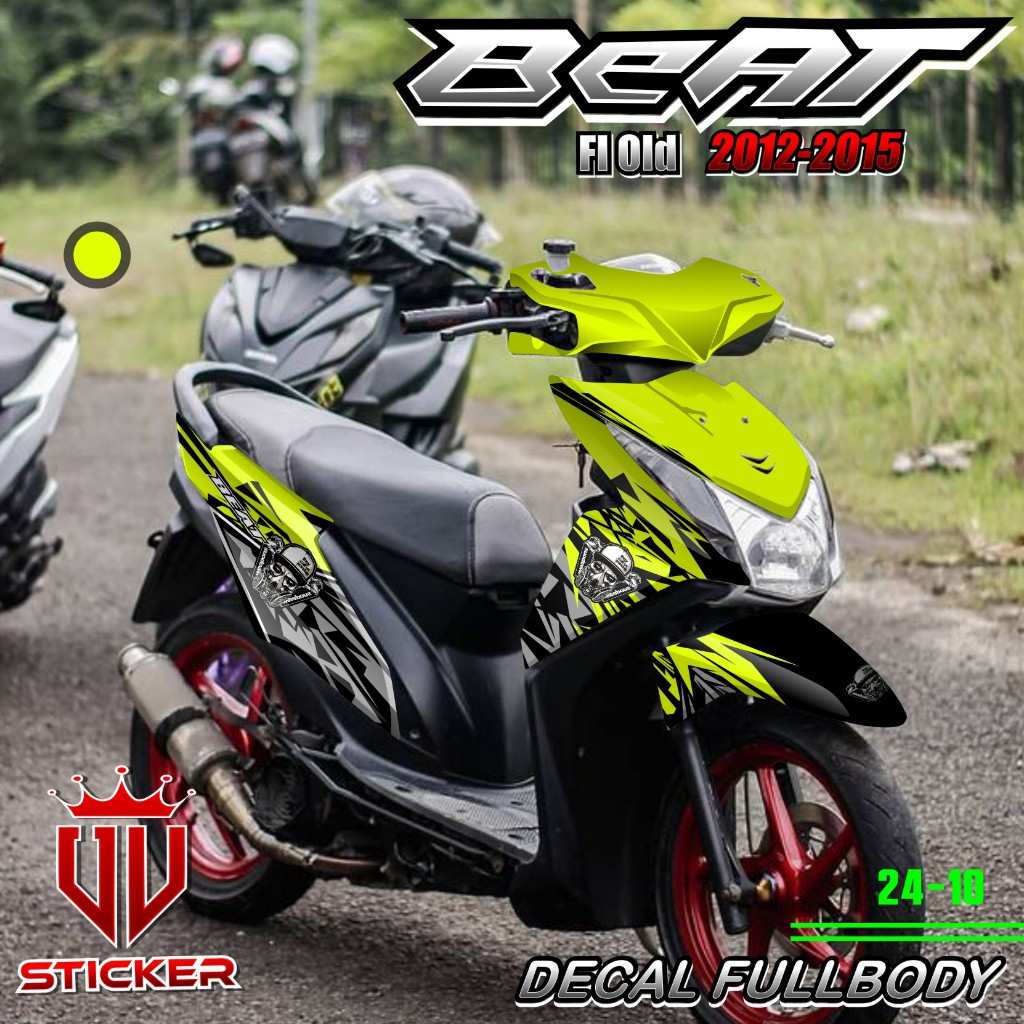 Jual Decal Sticker Full Body Honda Beat FI Lama 2013 2014 2015 2016 ...