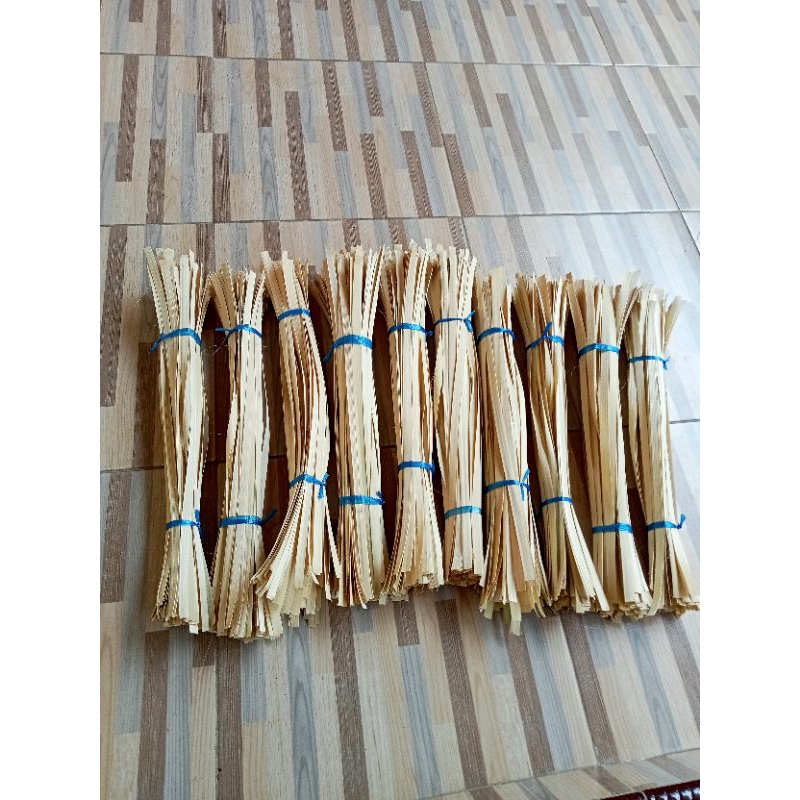 Jual 1000.pcs iratan bambu bahan anyaman kerajinan | Shopee Indonesia