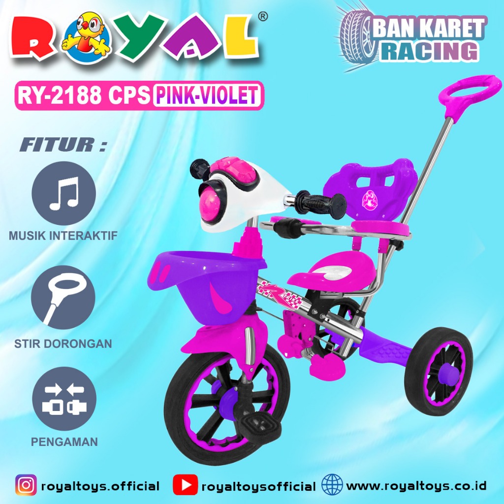 Jual SEPEDA RODA TIGA 2188 CPS - SUDAH SIAP RAKIT ( SESAMA MEDAN BISA ...