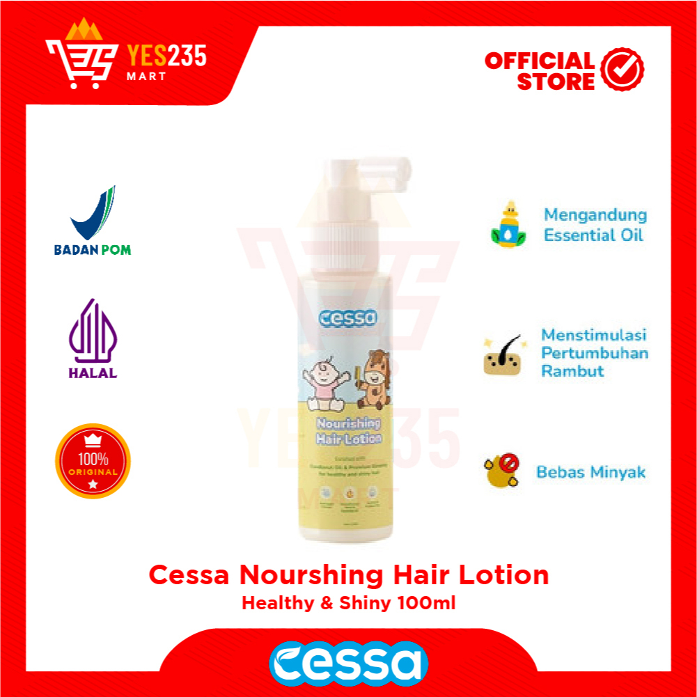 Jual Cessa Nourshing Hair Lotion - Healthy & Shiny 100ml | Shopee Indonesia