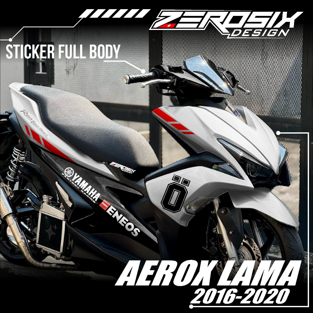 Jual Decal Stiker Aerox 155 Lama Full Body Tahun 2016-2020 Stiker Aerox ...