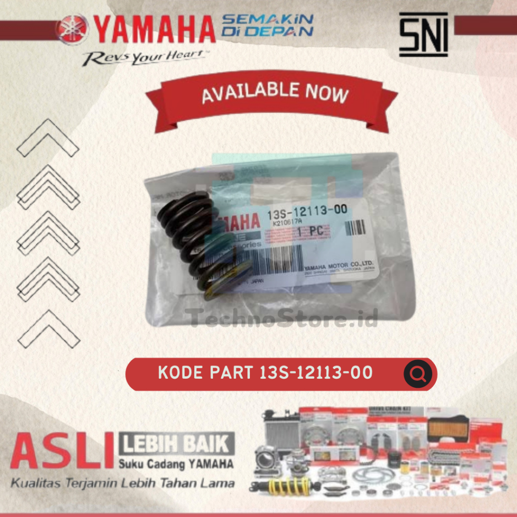 Jual Per Klep YZF R6 ORIGINAL YAMAHA 13S-12113-00 | Shopee Indonesia