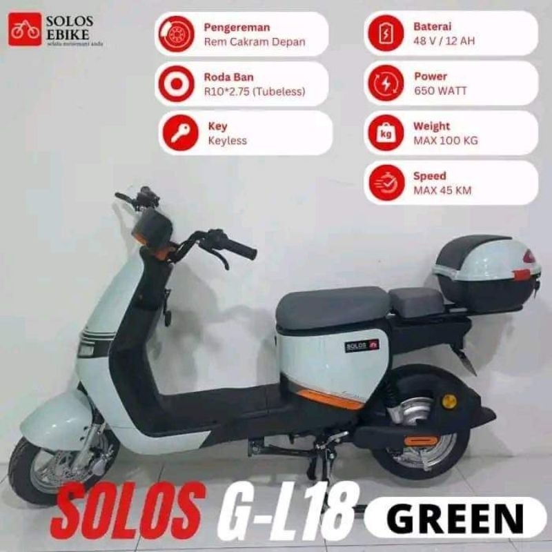 Jual Sepeda listrik solos Type G-L18 | Shopee Indonesia