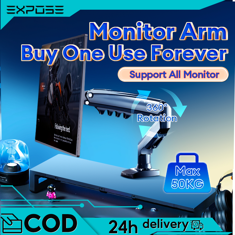 Jual Bracket Bracket TV monitor bracket 17-32" single monitor stand 360 ...