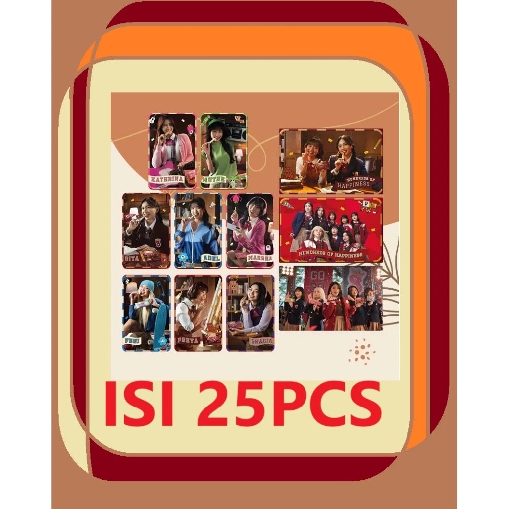 Jual JKT 48 X TANGO ISI 25pc KOLAB MEMBER FOTOCARD 2 SISI FULL HD ...