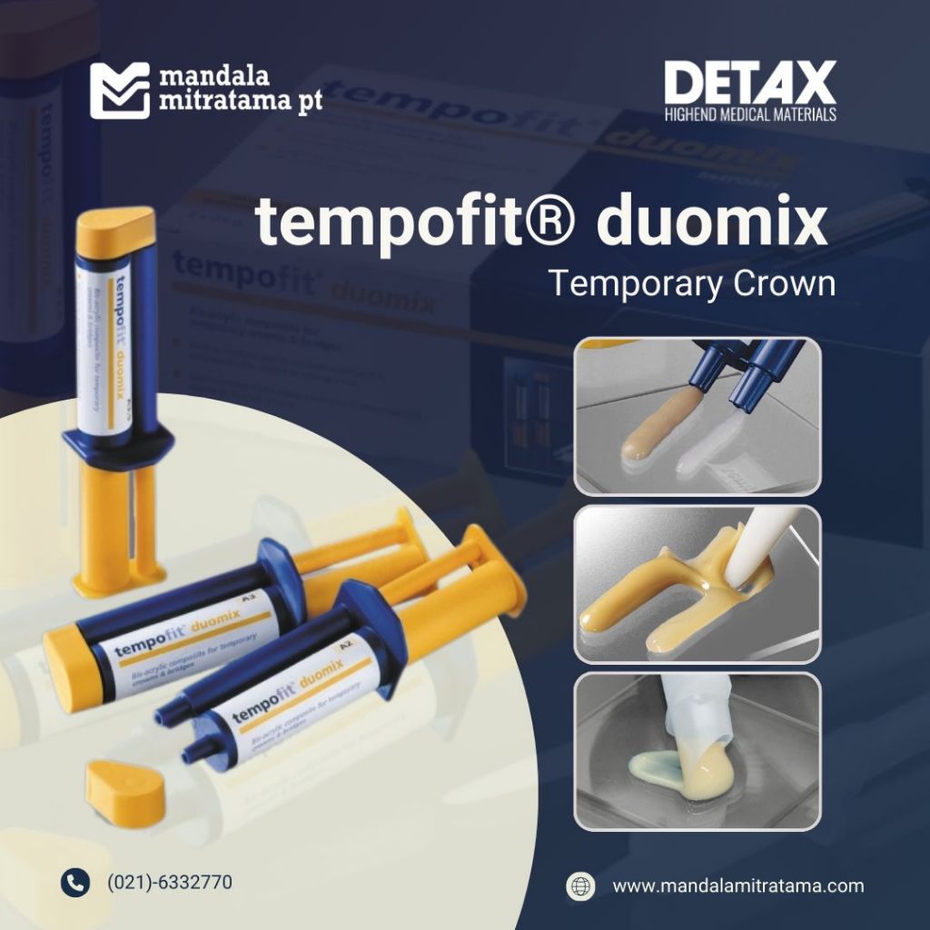 Jual Tempofit Duomix - Temporary Crown / Crown Sementara buatan Jerman Dental | Shopee Indonesia