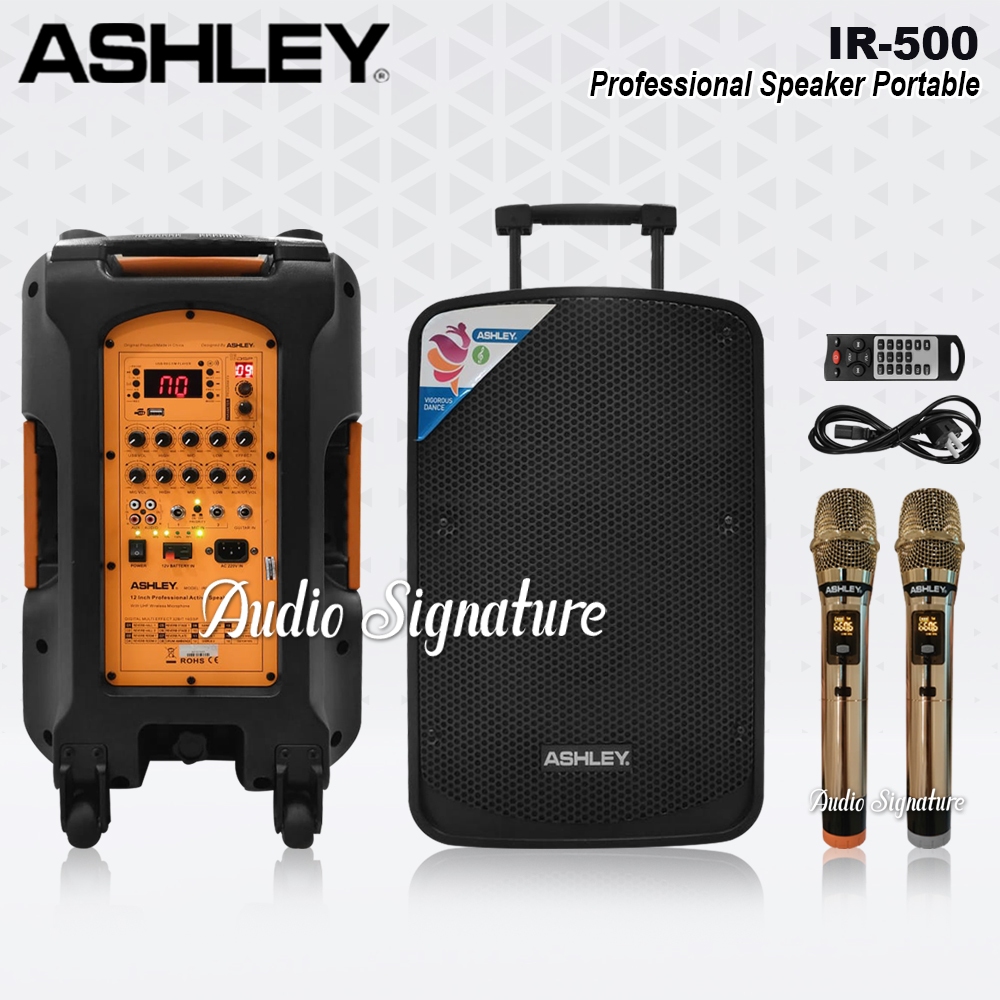 Jual Speaker Portable Meeting 12 Inch ASHLEY IR-500 | IR500 Original ...