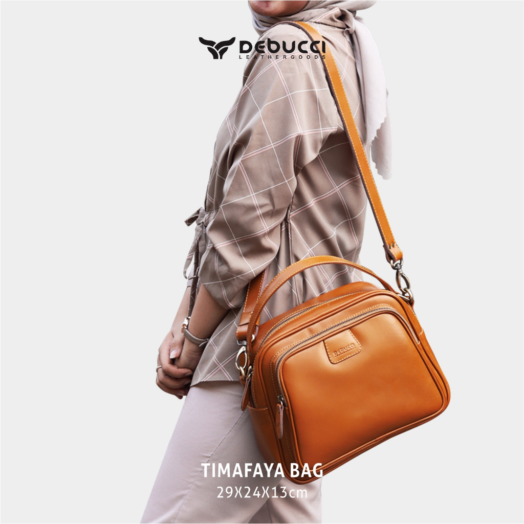 Jual Debucci Leather goods - Timafaya bag/Tas cewek kulit asli/Tas ...