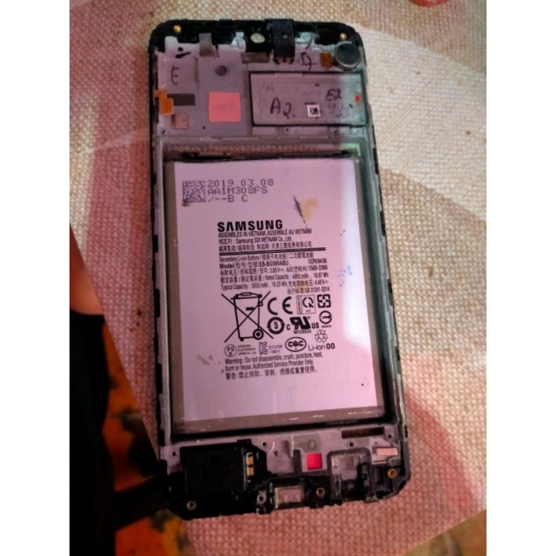 Jual frime lcd sama batre Samsung m20 ori copotan | Shopee Indonesia
