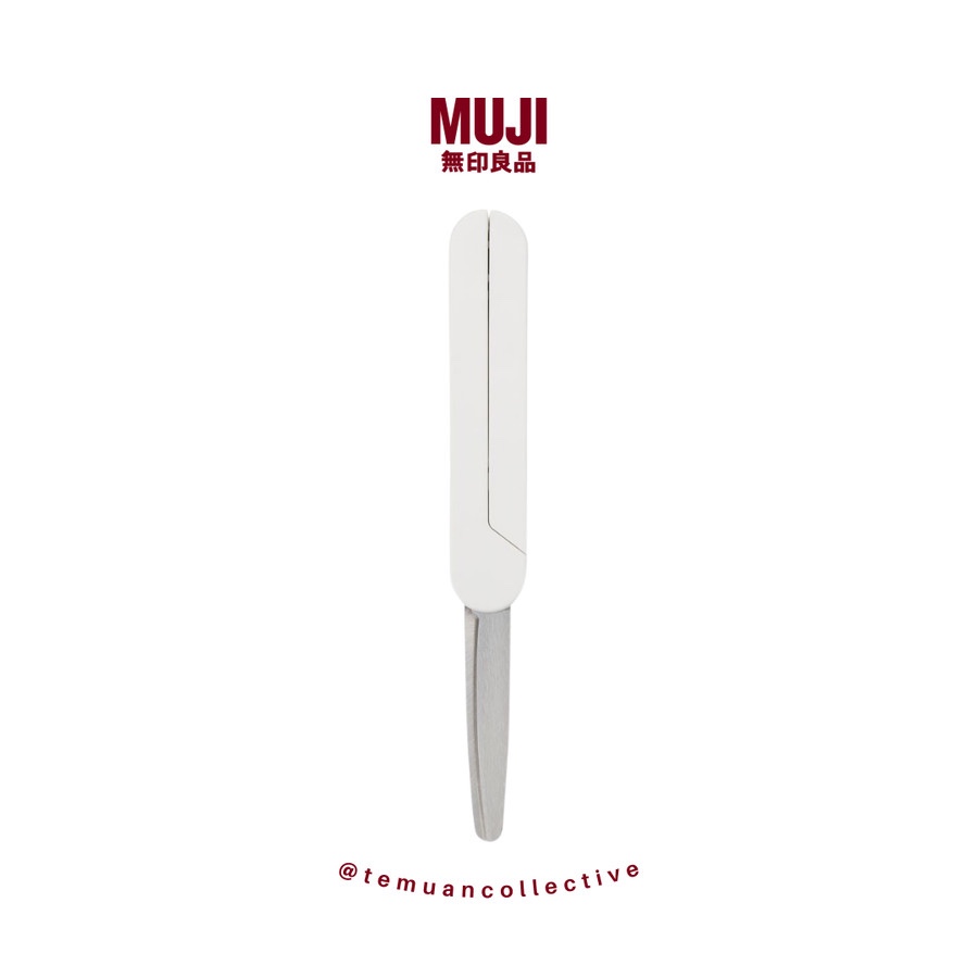 Jual MUJI Scissors Portable Type - Gunting Slim Travel Kecil Japan ...