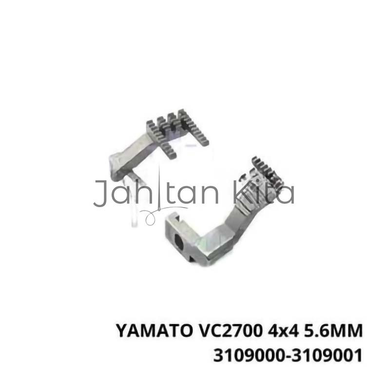 Jual 3109000 3109001 YAMATO VC2700 4x4 5.6MM Gigi Mesin Jahit Overdeck ...
