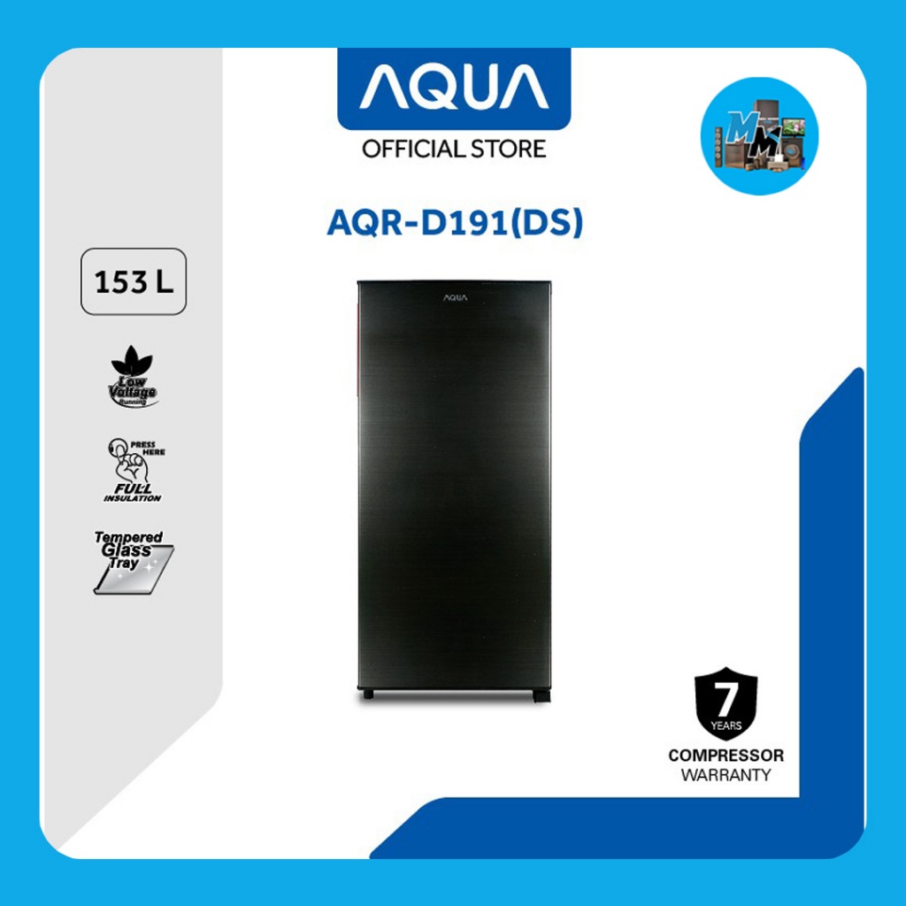 Jual Kulkas 1 Pintu AQUA AQR-D191 | Shopee Indonesia