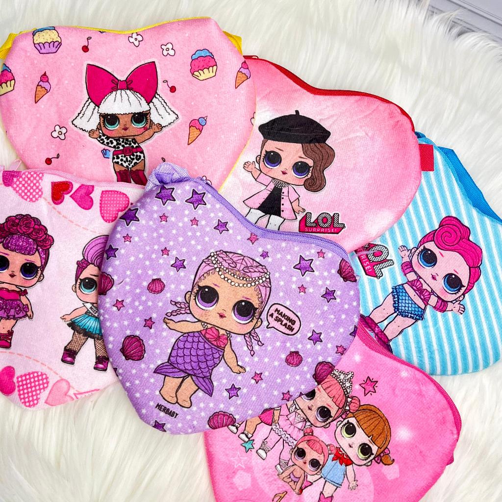 Jual TAS SELEMPANG ANAK PEREMPUAM LOL HATI MOTIF DAN WARNA BERAGAM DAN ...