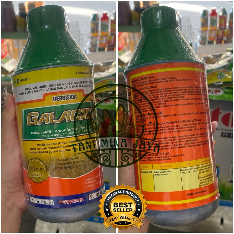 Jual [TANI MINA JAYA] HERBISIDA RUMPUT BANDEL GALACIDE 150SL 1 LITER ...