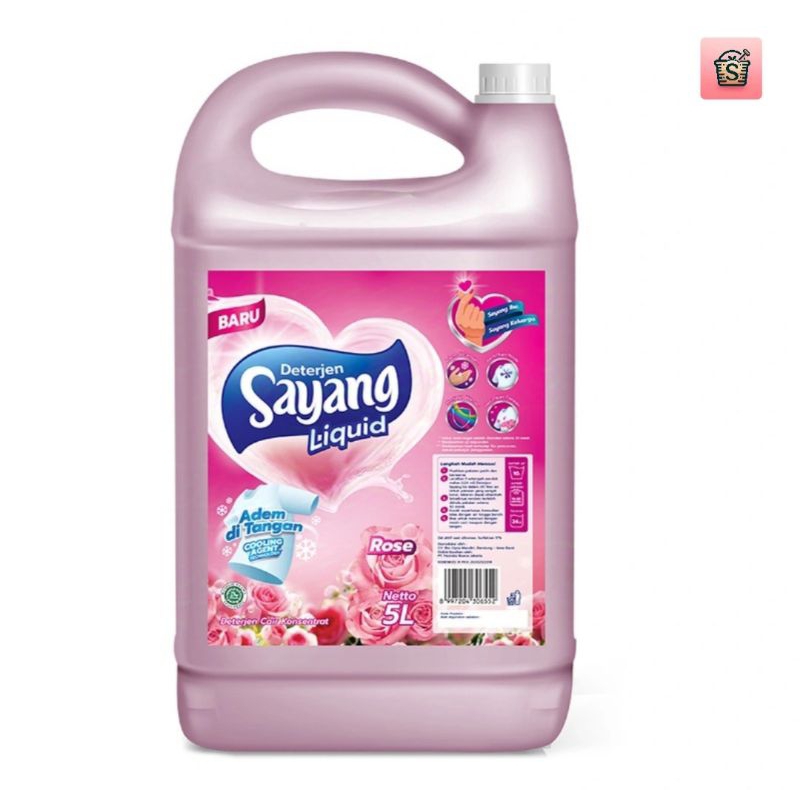 Jual Sayang Deterjen Cair Original Rose Jerigen 5 L | Shopee Indonesia