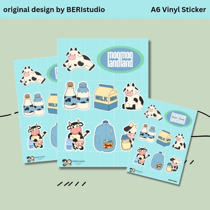 Jual MOO DECO STICKER STIKER SAPI | Shopee Indonesia