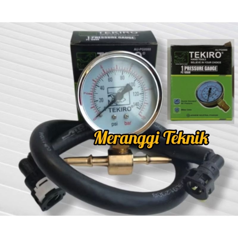 Jual id3746 Alat ukur tekanan pompa bahan bakar bensin fuel pump tester ...