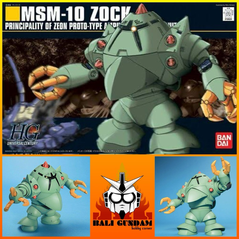 Jual HG 1/144 MSM-10 ZOCK Bali Gundam Hobby Corner Bandai Original | Shopee Indonesia