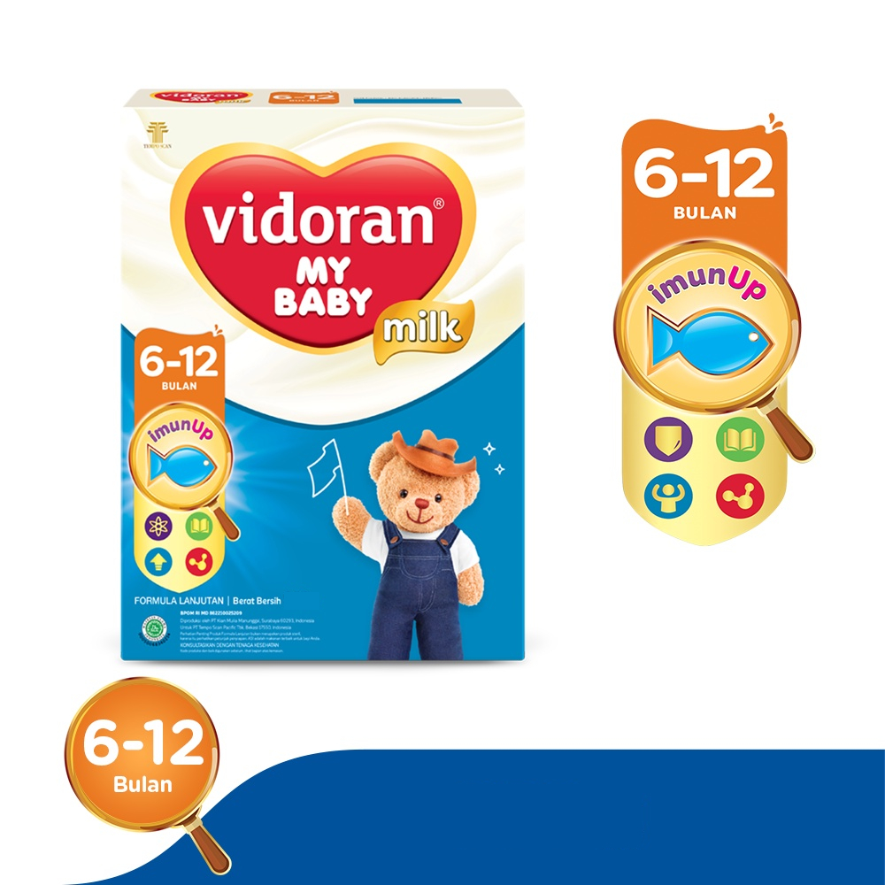 Jual VIDORAN My Baby 925 - Susu Bayi Usia 0 - 6, 6 - 12 Bulan | Shopee ...