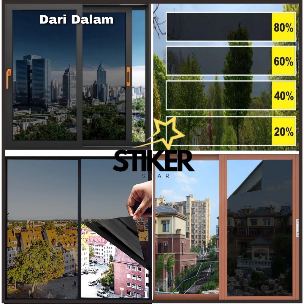 Jual Stiker Kaca Film Riben Hitam | Shopee Indonesia