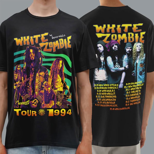 Jual BAJU WHITE ZOMBIE | KAOS BAND BOOTLEG METAL ROCK UNISEX | LA ...
