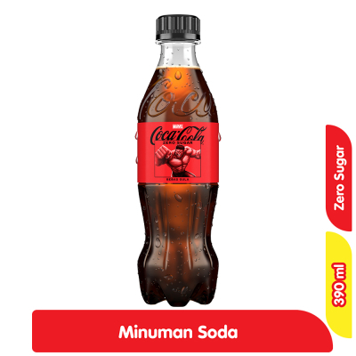 Jual Coca-Cola Zero 390 mL Botol 390mL | Shopee Indonesia