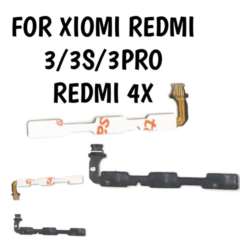 Jual FLEXIBLE ON OFF + VOLUME XIOMI REDMI 3/3S/3PRO | FLEXI ON OFF ...