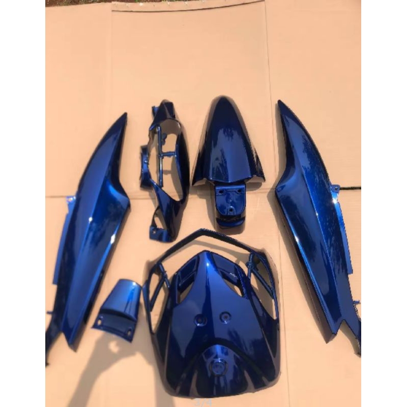 Jual COVER FULL BODY HALUS YAMAHA MIO SMILE BLUE MOONLIGHT | Shopee ...