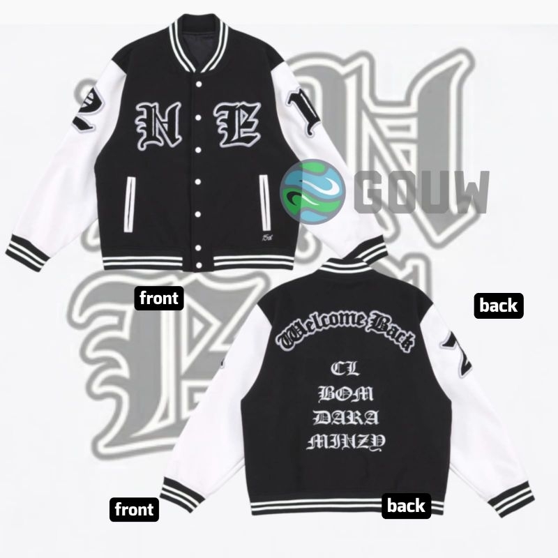 Jual JAKET BASEBALL VARSITY 2NE1 MERCH WELCOME BACK ASIA TOUR 2024 CL ...
