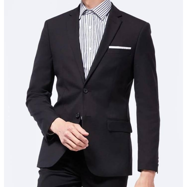 Jual Melly81 Jas Pria KUDO Blazer Cowok Laki Laki Seven Teen Polos ...