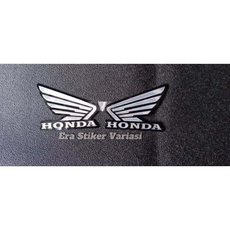 Jual Stiker Emblem/ Emblem Embos Motor Honda Sayap (High Quality ...