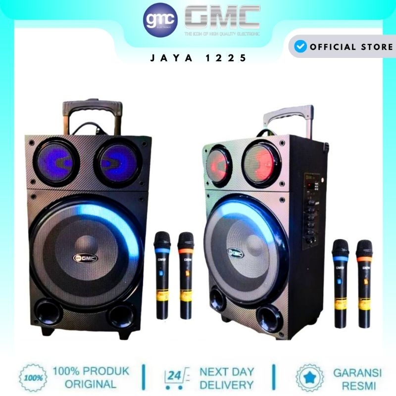 Jual SPEAKER GMC 897L Speaker Portabel/Ampli Meeting BLUETOOTH 10 inch ...