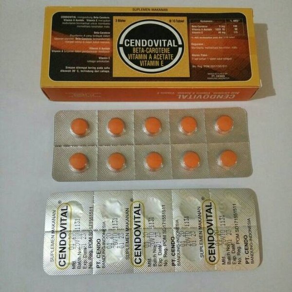 Jual Cendo vital box 30 tablet vitamin mata | Shopee Indonesia