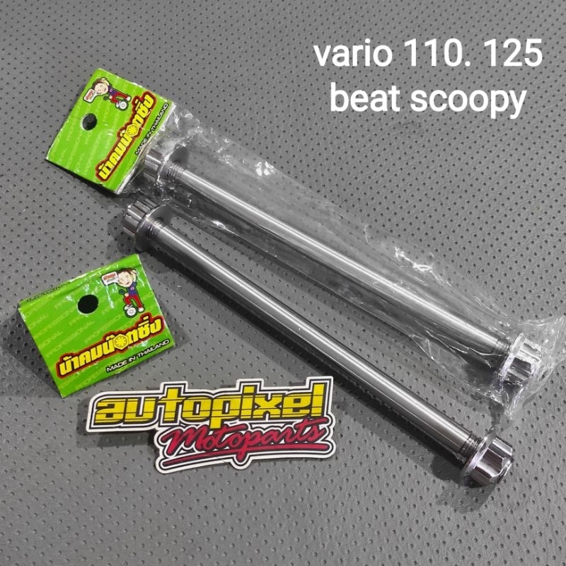 Jual As roda vario 125 beat scoopy stainless compayu payu original ...