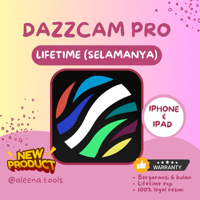 Jual DAZZCAM PRO LIFETIME IOS BEST SELLER LEGAL FROM APPSTORE 100% | Shopee Indonesia