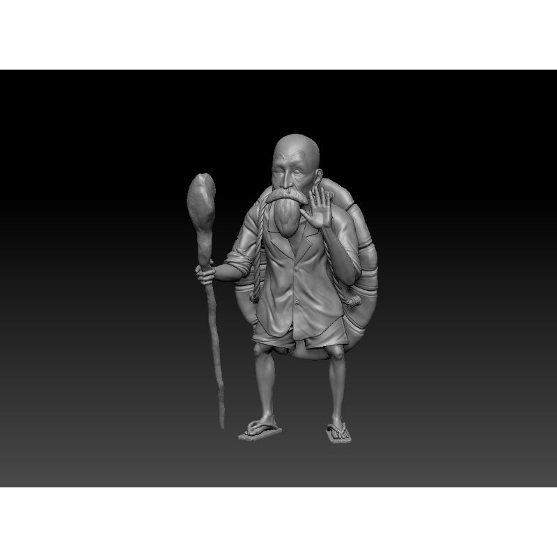 Jual MINIATUR FIGURE SKALA 1/64 master roshi on turtle | Shopee Indonesia