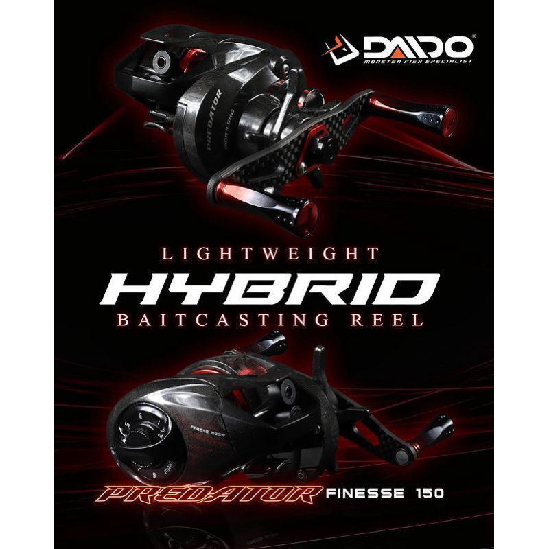 Jual Reel BC Daido Predator Finesse 150 SW | Shopee Indonesia