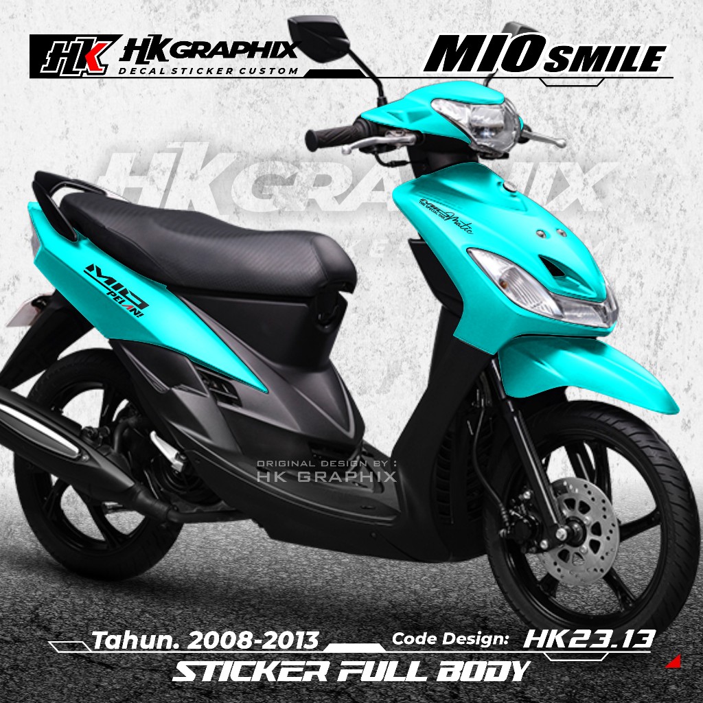 Jual COD Decal Sticker Mio Smile Sporty Full Body 2008 2009 2010 2011 ...
