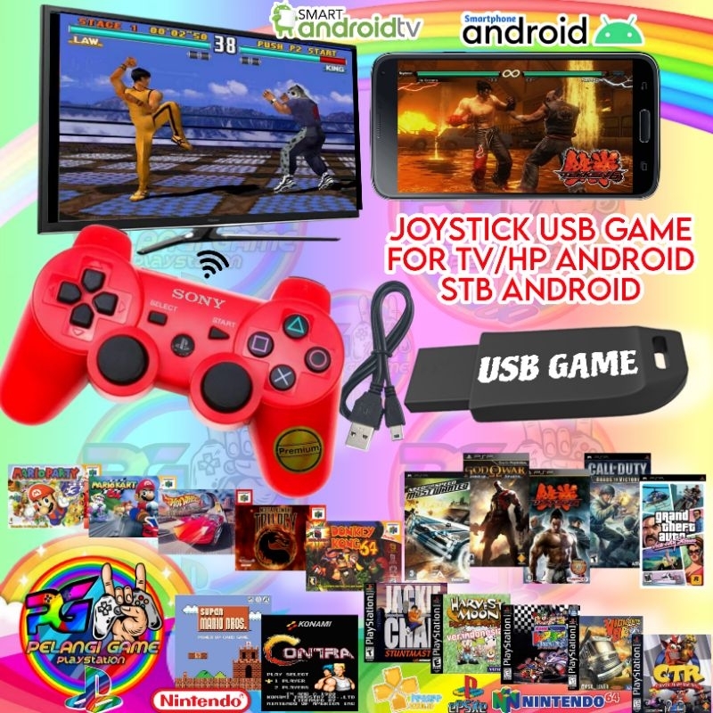 Jual JOYSTICK USB GAME TV / HP ANDROID | Shopee Indonesia