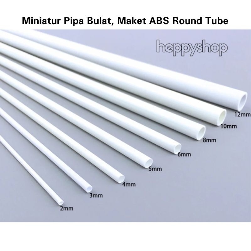 Jual Miniatur Pipa Bulat, Maket ABS Round Tube | Shopee Indonesia