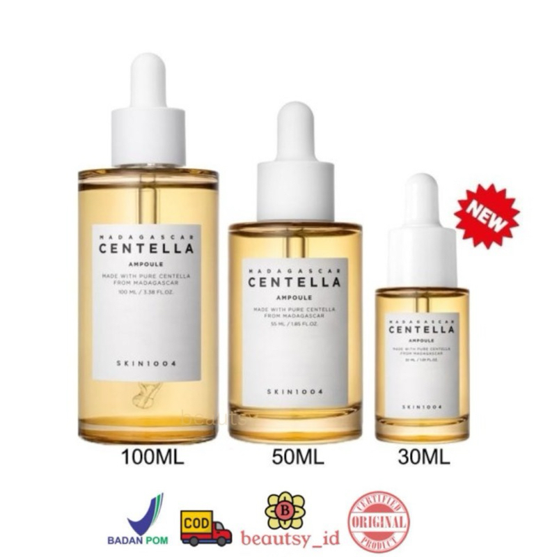 Jual SKIN1004 Madagascar Centella Ampoule 100ml 55ml 30ml Original BPOM ...