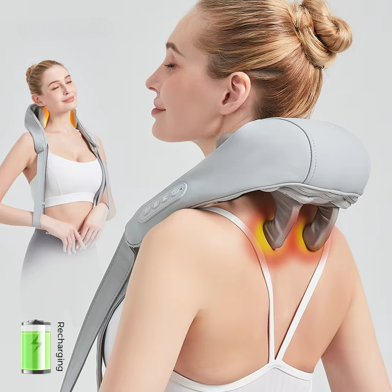 Jual Alat Pijat Leher Pundak Punggung Pegal Serbaguna Terapi Kompres Panas Shiatsu Massager ...