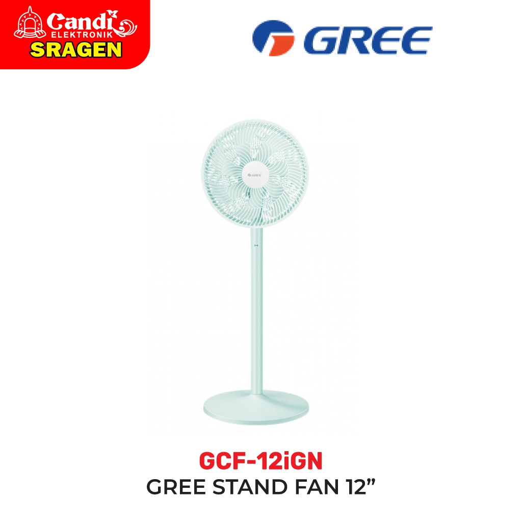 Jual GREE Kipas Angin Stand Fan 12 Inch 2 in 1 - GCF-12iGN | Shopee ...