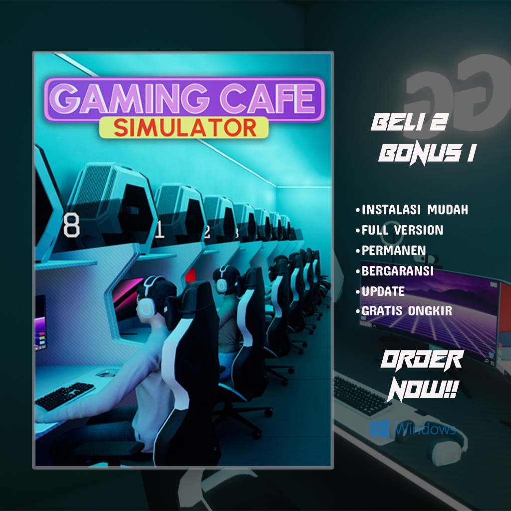 Jual Gaming Cafe Simulator | GAME PC - LAPTOP | Shopee Indonesia