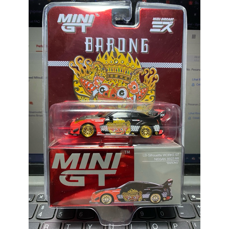 Jual Mini GT x Mizu Diecast R35 Barong | Shopee Indonesia