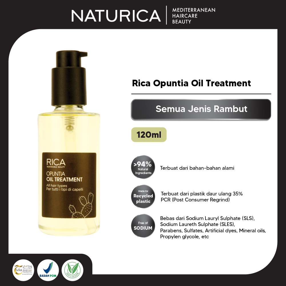 Jual Naturica - Opuntia Oil Treatment 120ml | Shopee Indonesia
