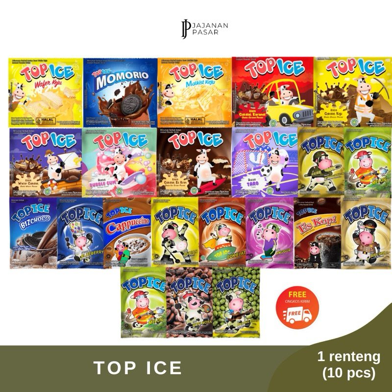Jual Top Ice All Variant 1 Renceng - 10pcs | Shopee Indonesia