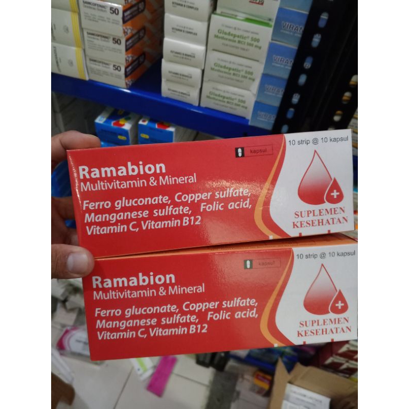 Jual ramabion box 100tablet | Shopee Indonesia