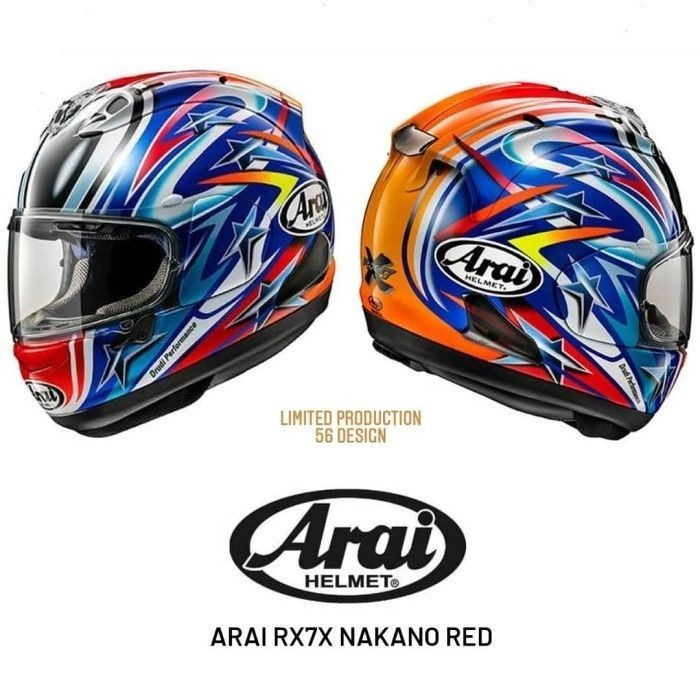 Jual Arai RX7X Nakano Red Rabbit 2003 - JDM ORIGINAL JAPAN | Shopee ...