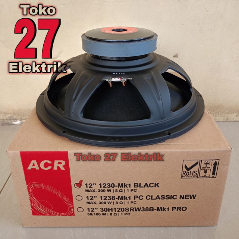 Jual Speaker ACR Full Range 12 inch 1230 MK1 BLACK | Shopee Indonesia